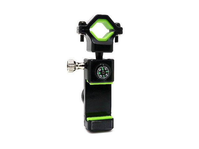 Drzac za mobilni telefon Q003za bicikl sa svetlom i kompasom