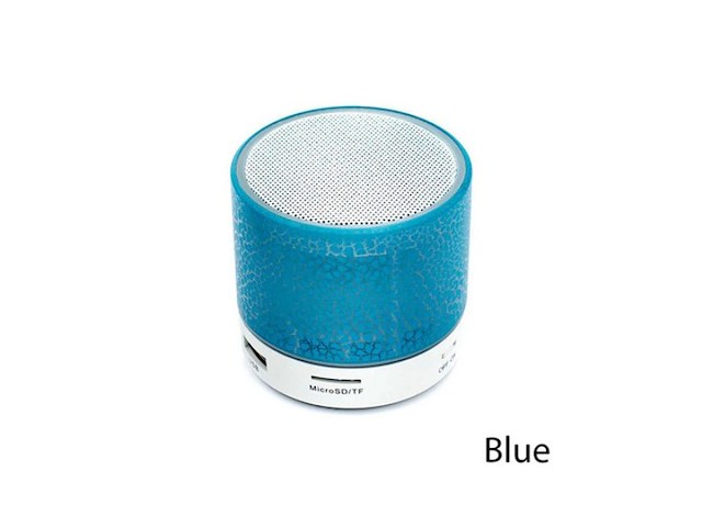 Wireless Bluetooth zvucnik sa svetlosnim efektima plavi