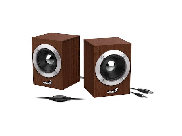 Genius SP-HF280 Zvucnici Wood USB