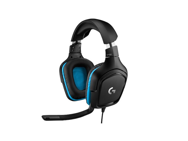 Logitech G432 7.1 Surround Gejmerske slusalice Leatherette