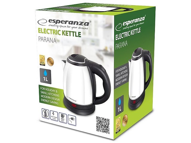 Esperanza EKK028W - Električni ketler 1L