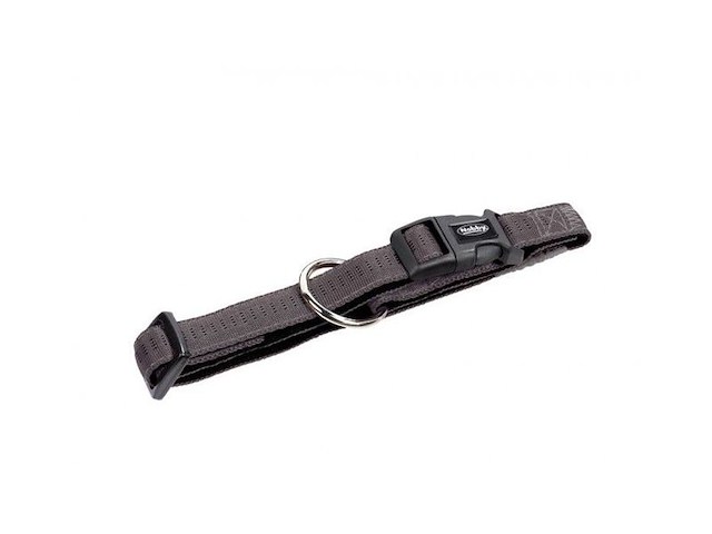 Ogrlica za pse Soft Grip 25mm, 50/65cm sivo crna
