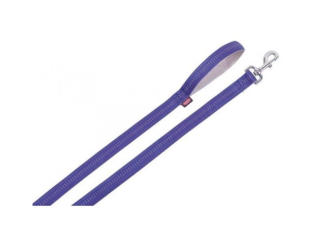 Povodac Soft Grip 20mm, 120cm lila