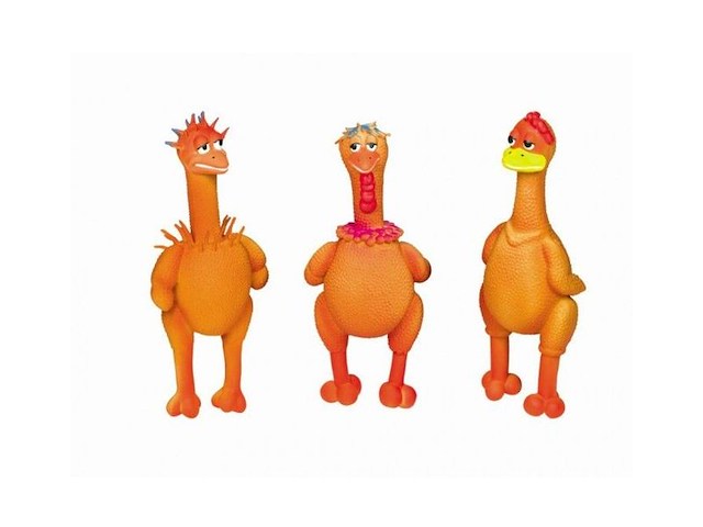 Igračka za pse `Cool Chicken` lateks 21-22cm