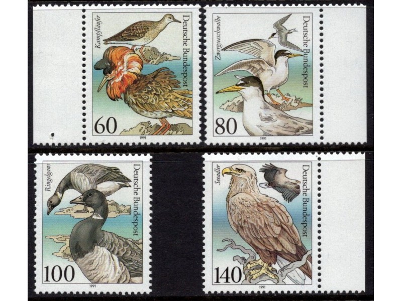 Nemačka BRD 1991. Komplet serija, FAUNA