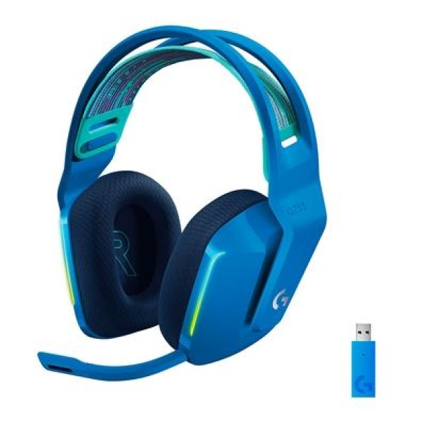 G733 Lightspeed Wireless RGB Gaming Headset Blue