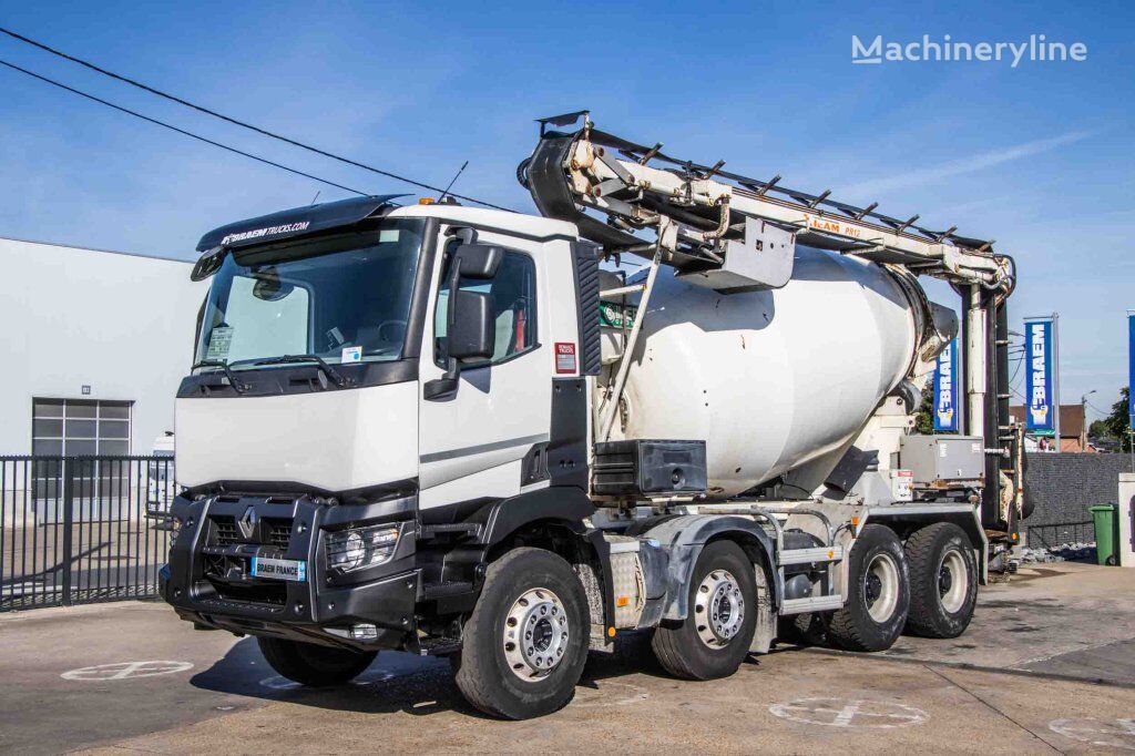 Renault C430+THEAM 12M (belt/band/tapis) kamion s mešalicom za beton