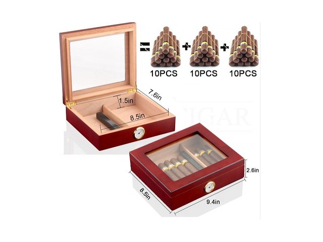 Humidor - kutija za tompuse model 6