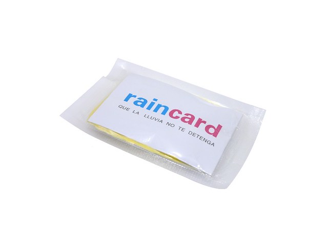 Zastita od kise - Rain Card zuta