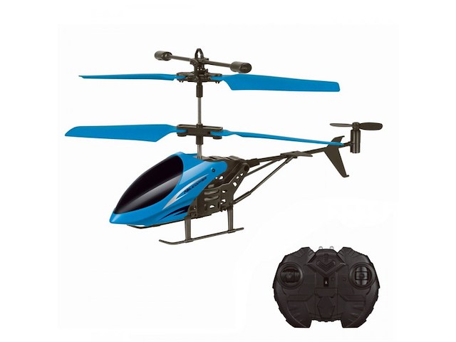 RC infrared helikopter crno plavi
