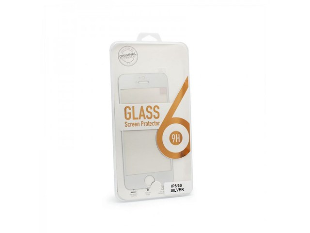 Zaštitno Staklo za iPhone 5 srebrni