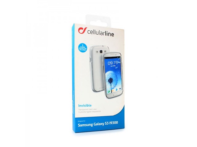 Maskica Cellular Line INVISIBLE za Samsung Galaxy S3 i9300