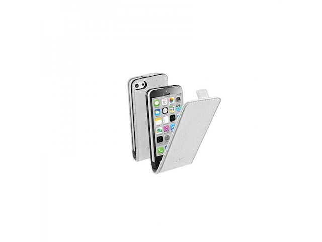 Maskica Cellular Line FLAP za iPhone 5 bela