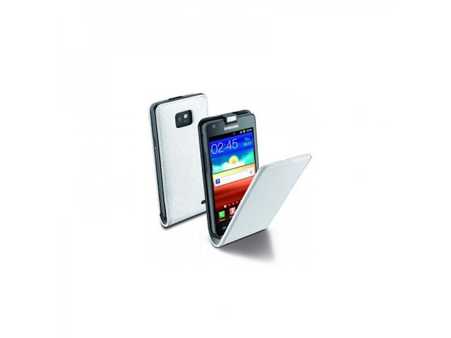 Maskica Cellular Line FLAP za Samsung i9100 bela