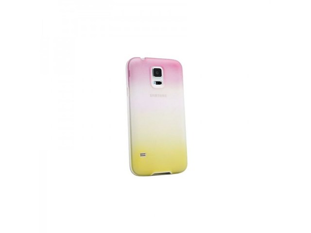 Maskica Rainbow za Samsung I9500 roze-zuta