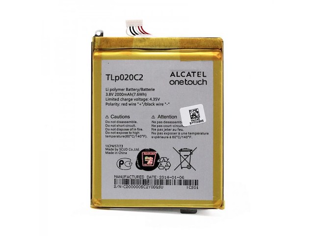 Baterija za Alcatel OT-6040 Idol X ORG