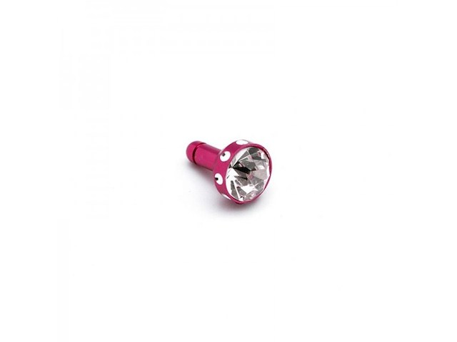 Kapica handsfree 3,5 mm charm velika pink