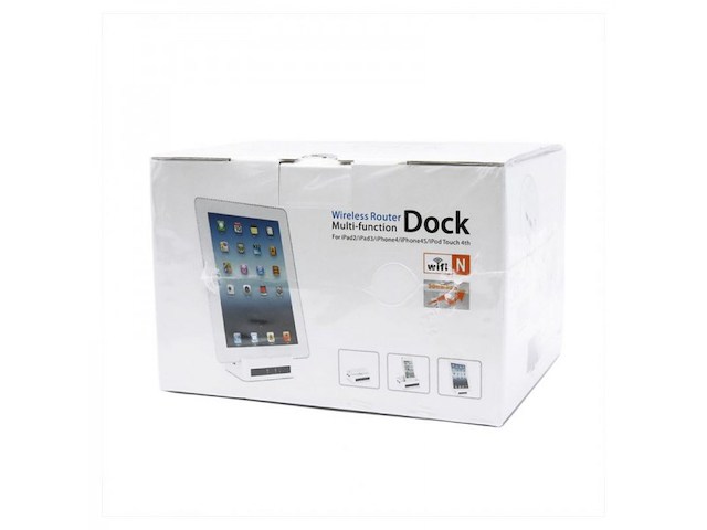 Wireless router and Multifunction Dock for Apple