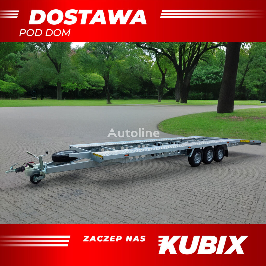 Nova Kubix GALA laweta trzyosiowa,raz łamana 850x215 3500kg prikolica autotransportera