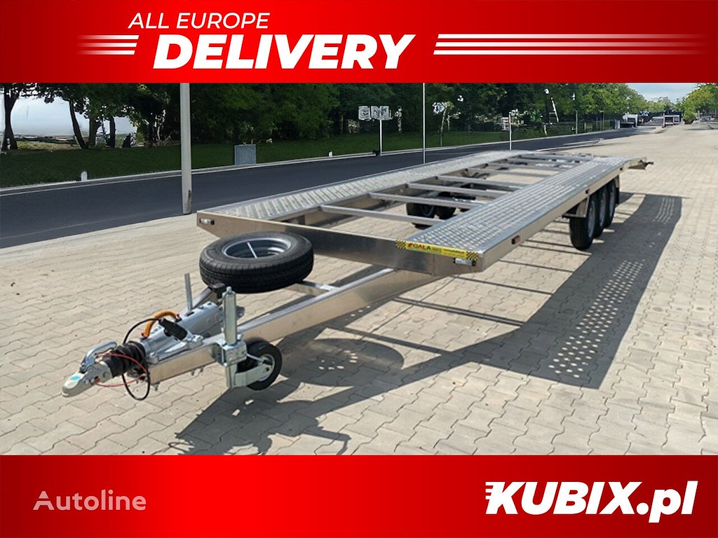 Nova Kubix GALA trailer alu 850x215, 3500kg prikolica autotransportera