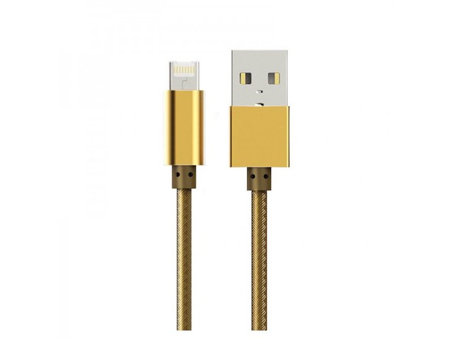 Data kabl LDNIO LC88 za iPhone lightning/micro USB zlatni 1m