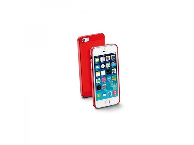 Maskica Cellular Line ICE za iPhone 5 crvena