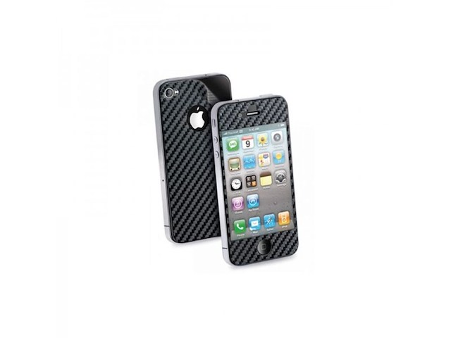 Maskica Cellular Line CARBON SKIN za iPhone 4