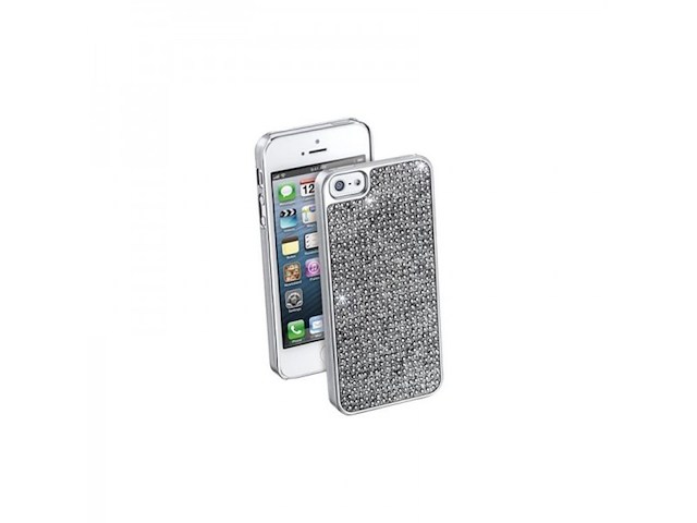 Maskica Cellular Line BLING za iPhone 5 silver