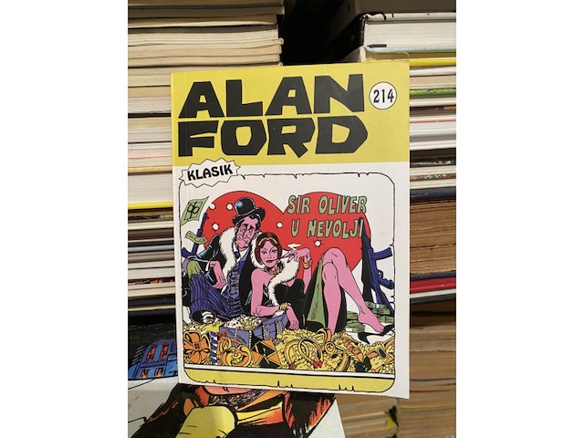 alan ford klasik 214 - Sir Oliver u nevolji