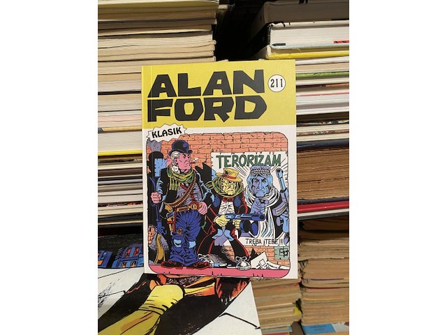 alan ford klasik 211 - Terorizam