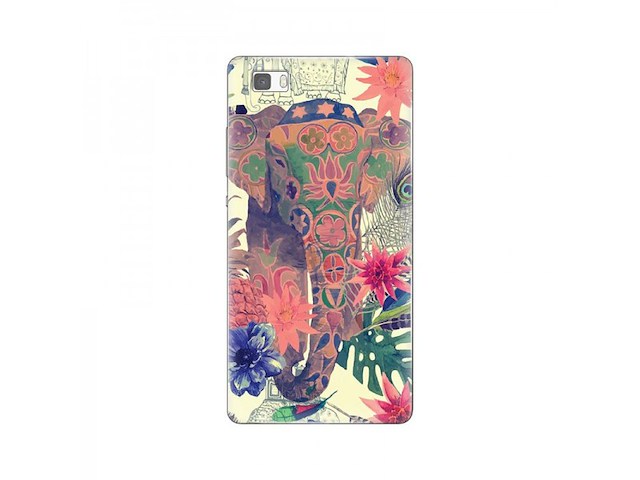 Maskica silikonska Print Skin za Huawei P8 lite India