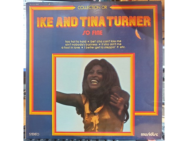 Ike And Tina Turner* ‎– So Fine, LP, France