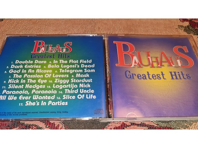Bauhaus - Greatest hits