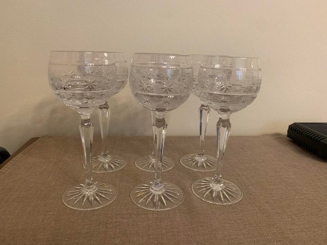 Kristalne čaše za šampanjac Boris Kidrič