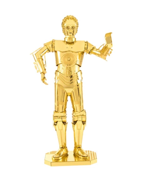 Metal Earth 3D metalna maketa - Star Wars Robot C-3PO gold ( 502666 )