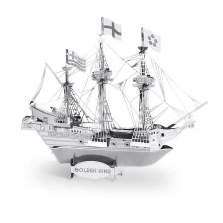 Metal Earth 3D metalna maketa - engleska galija Golden Hind ( 502466 )