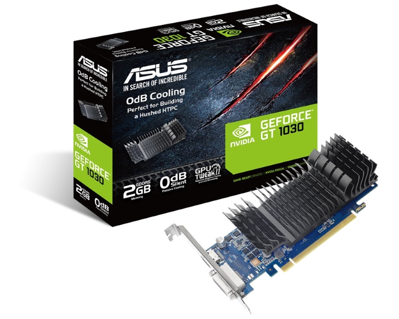 ASUS NVidia GeForce GT 1030 2GB 64bit GT1030-SL-2G-BRK