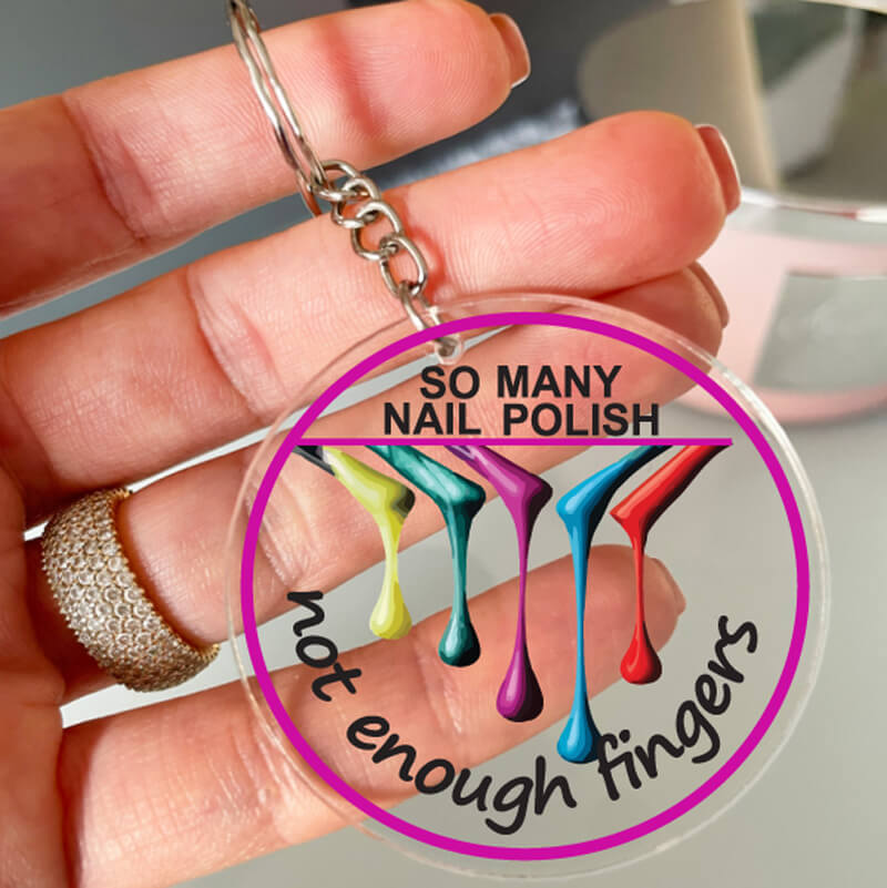 PRIVEZAK ZA KLJUČEVE – SO MANY NAIL POLISH