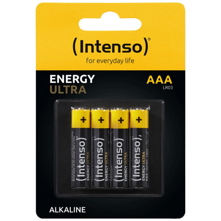 Intenso baterija alkalna, AAA LR03/4, 1,5 V, blister 4 kom