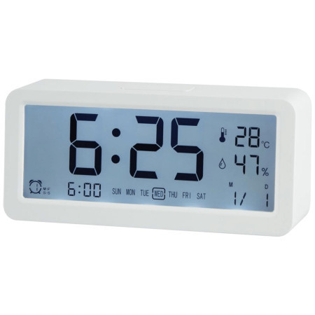 MeanIT sat sa alarmom, termometrom i merenjem vlažnosti vazduha - A1