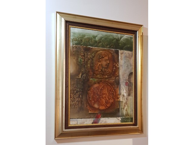 Pavle Blesić Kapija rimskih imperatora, ulje -  slika