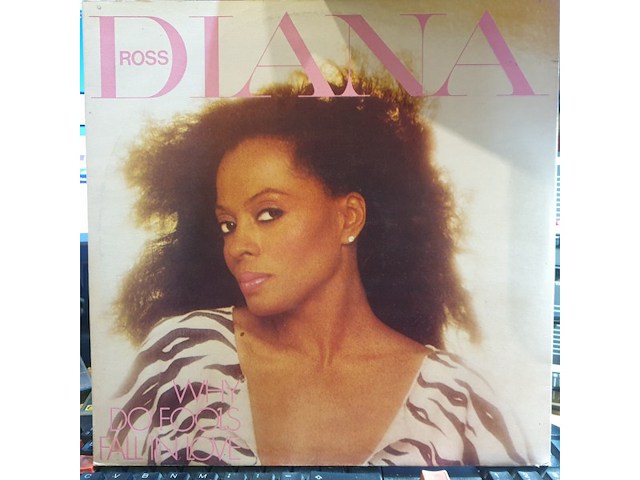 Diana Ross ‎– Why Do Fools Fall In Love, LP