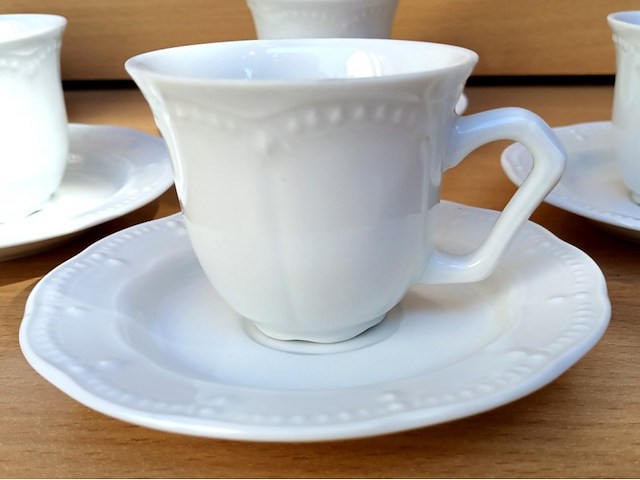 Lux 6 Šolja za kafu - espreso sa tacnama
