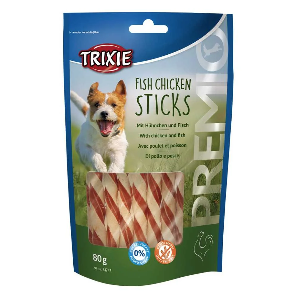 Trixie PREMIO Fish&Chicken Sticks 80g