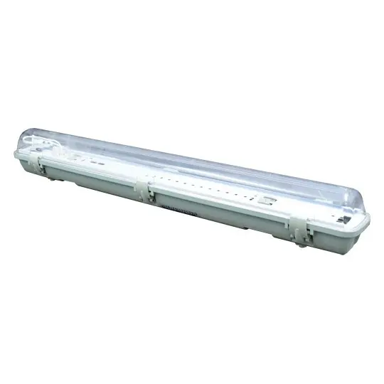 MITEA LIGHTING Vodootporna LED armatura prazna A1x9W - L656 x W80 x H90mm siva