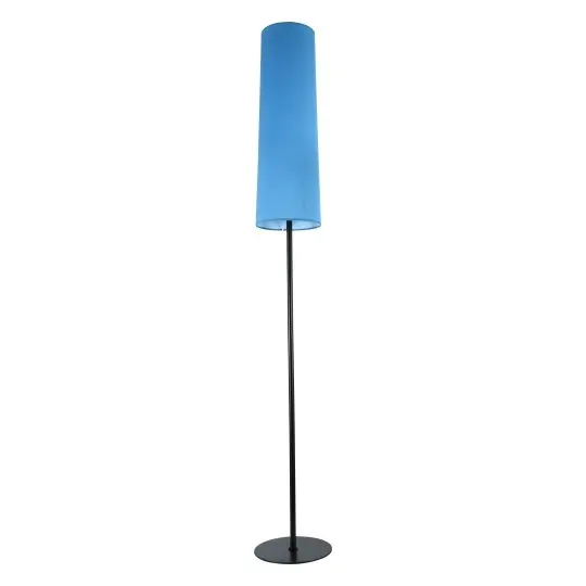 MITEA LIGHTING Podna lampa -A M36 1xE27 crno-plava