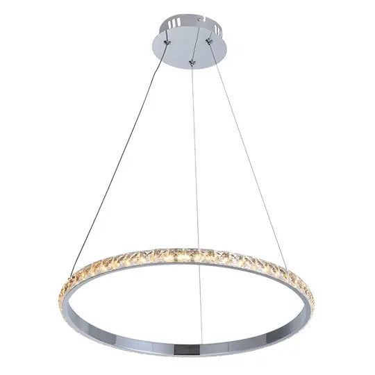 MITEA LIGHTING LED Viseća lampa sa kristalima -S M10903-1 400mm 25W 4000K srebrna