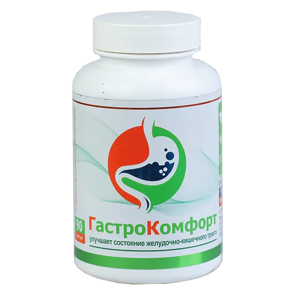 RULEK Gastrokomfort 100% prirodni ruski preparat za želudac i creva 90 kapsula