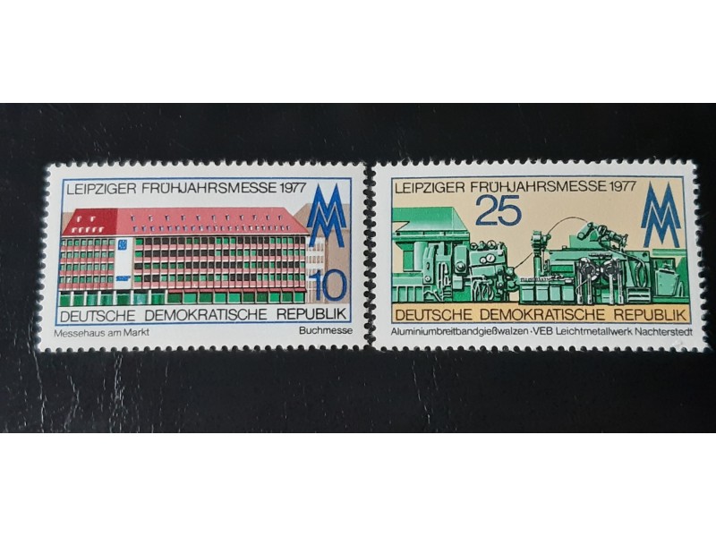 DDR 1977** komplet serija