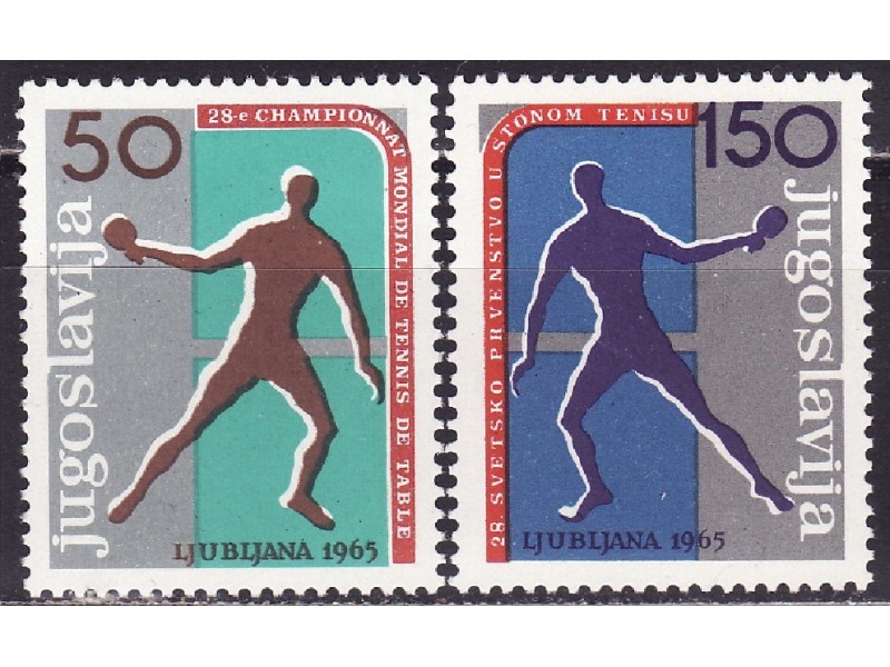 stoni tenis - 1965.